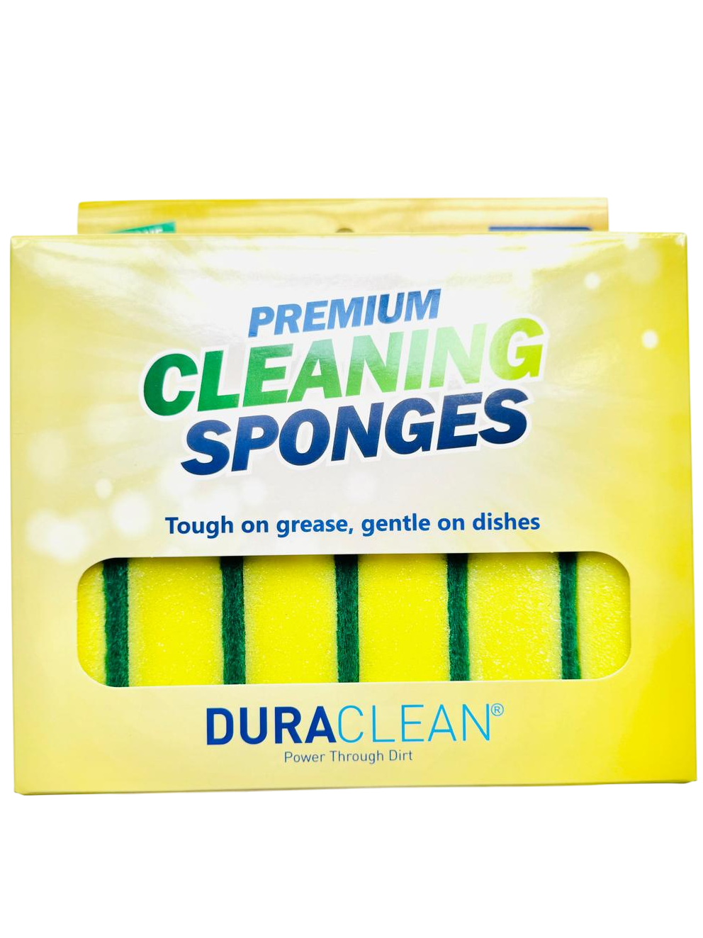 Yellow Kitchen Sponges – 10-Pack – Hospitality Bulk Pack — DuraClean Ltd