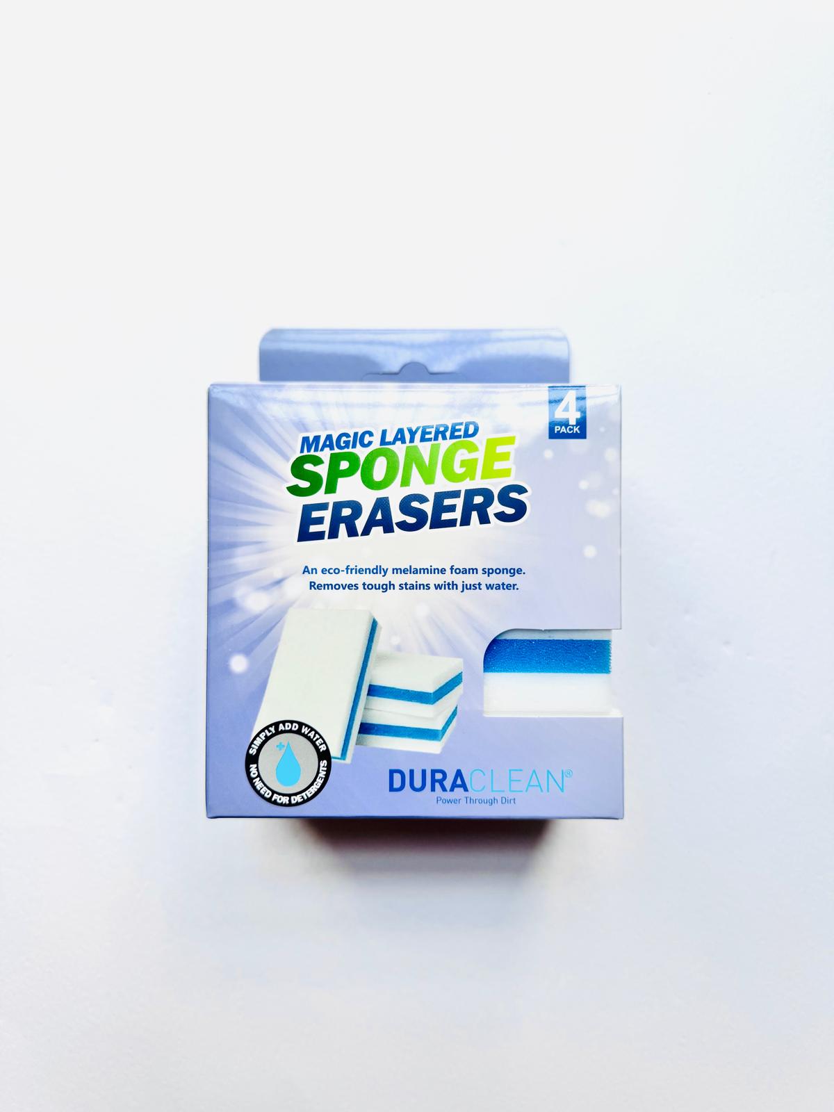 Premium Magic Erasers – 4-Pack (Case of 45) | Duraclean Wholesale ...