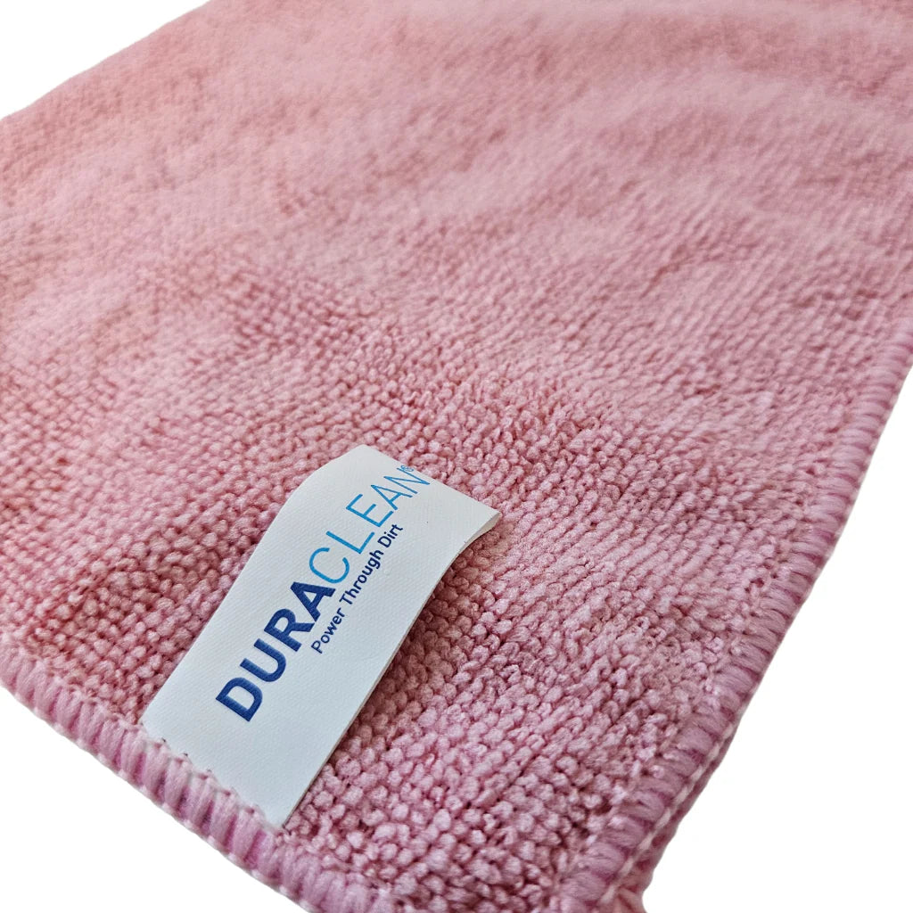 Red Microfibre Cloths – Case of 20 x 10 Packs | Duraclean — DuraClean Ltd